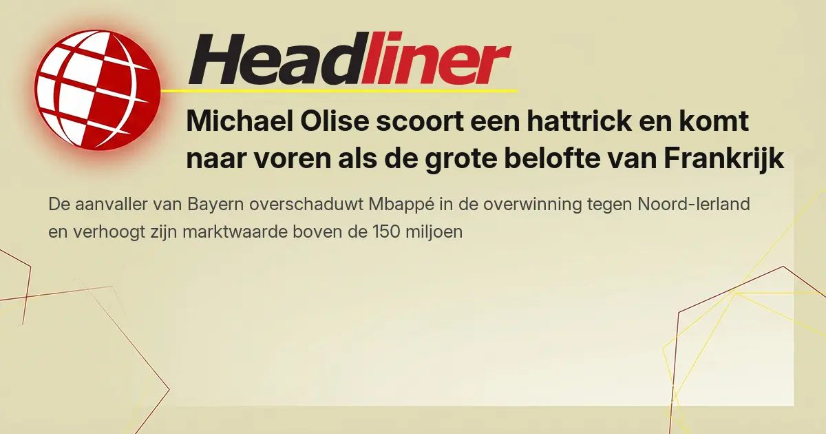 Michael Olise scoort een hattrick en komt naar voren als de grote ...
