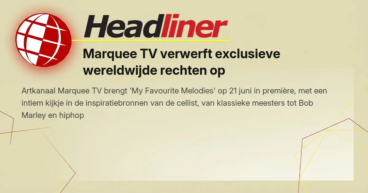 Marquee TV verwerft exclusieve wereldwijde rechten op ...