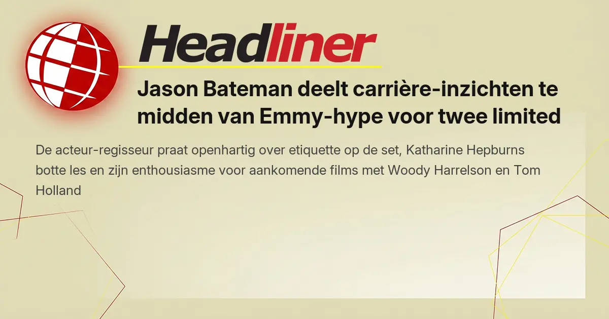 Jason Bateman deelt carrière-inzichten te midden van Emmy-hype voor ...