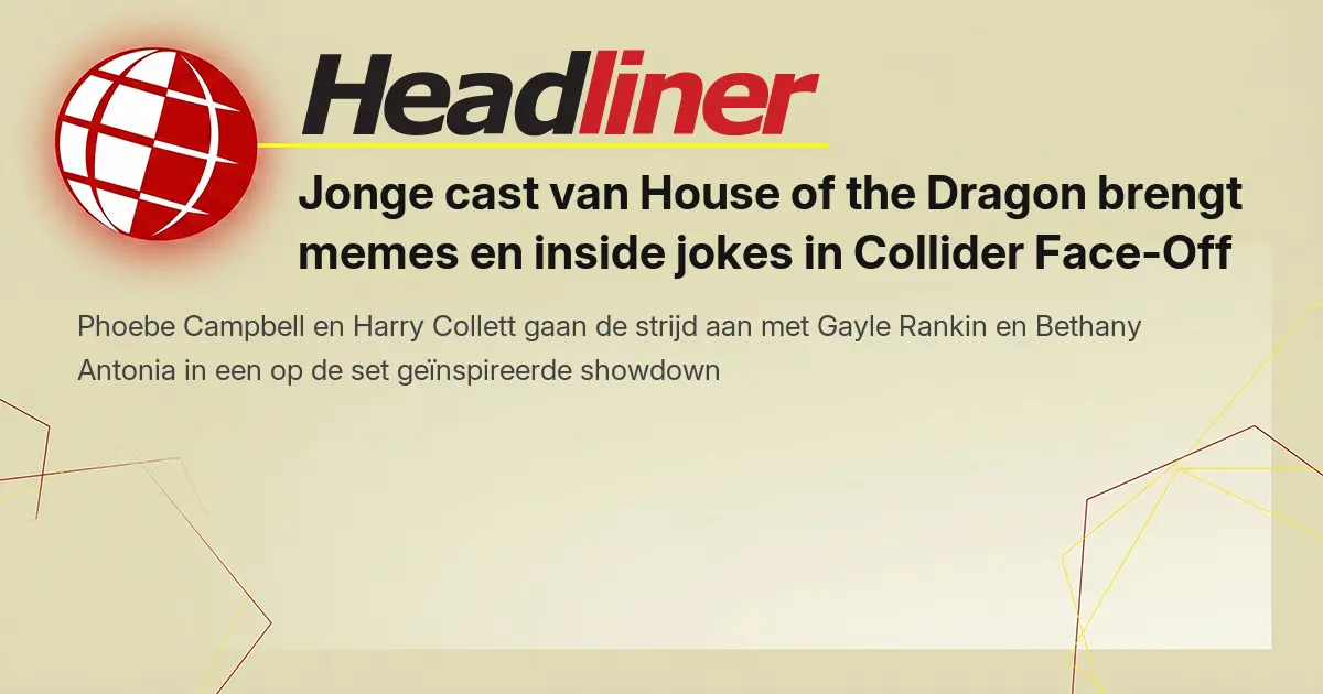 Jonge cast van House of the Dragon brengt memes en inside jokes in ...