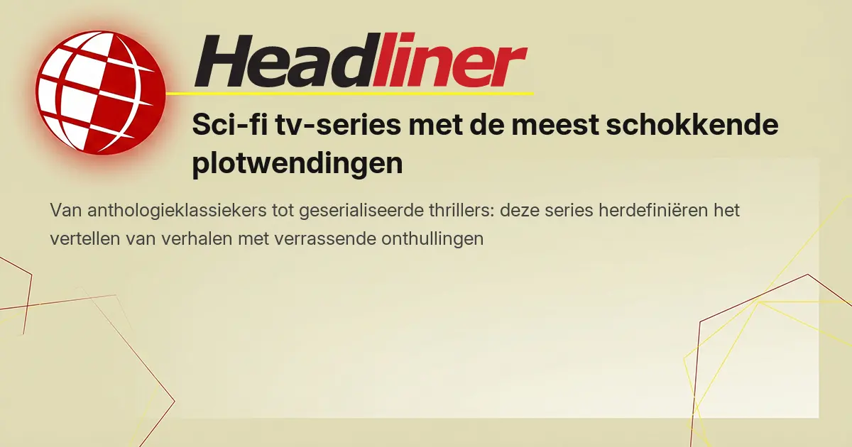 Sci-fi tv-series met de meest schokkende plotwendingen